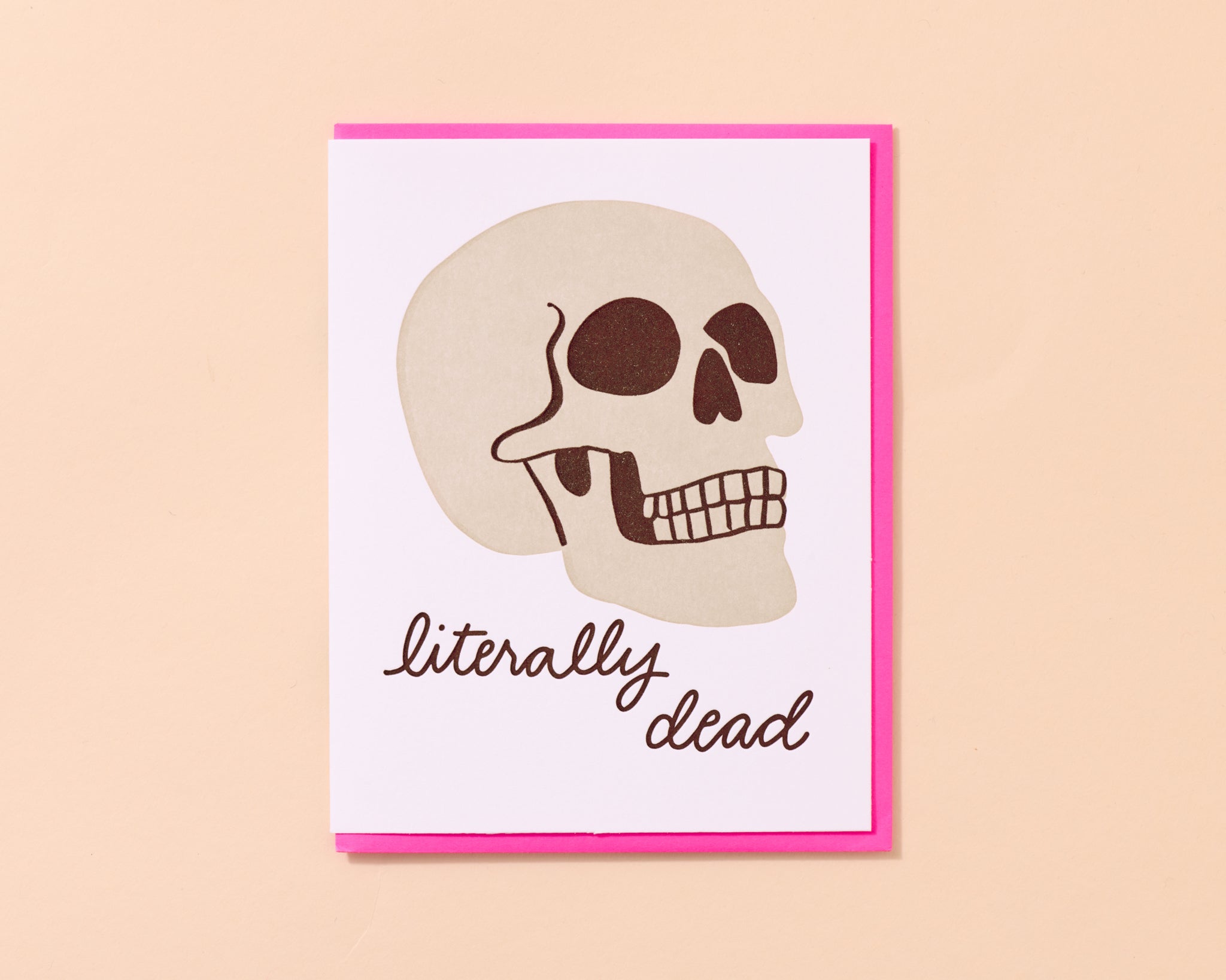 Literally Dead Card – And Here We Are