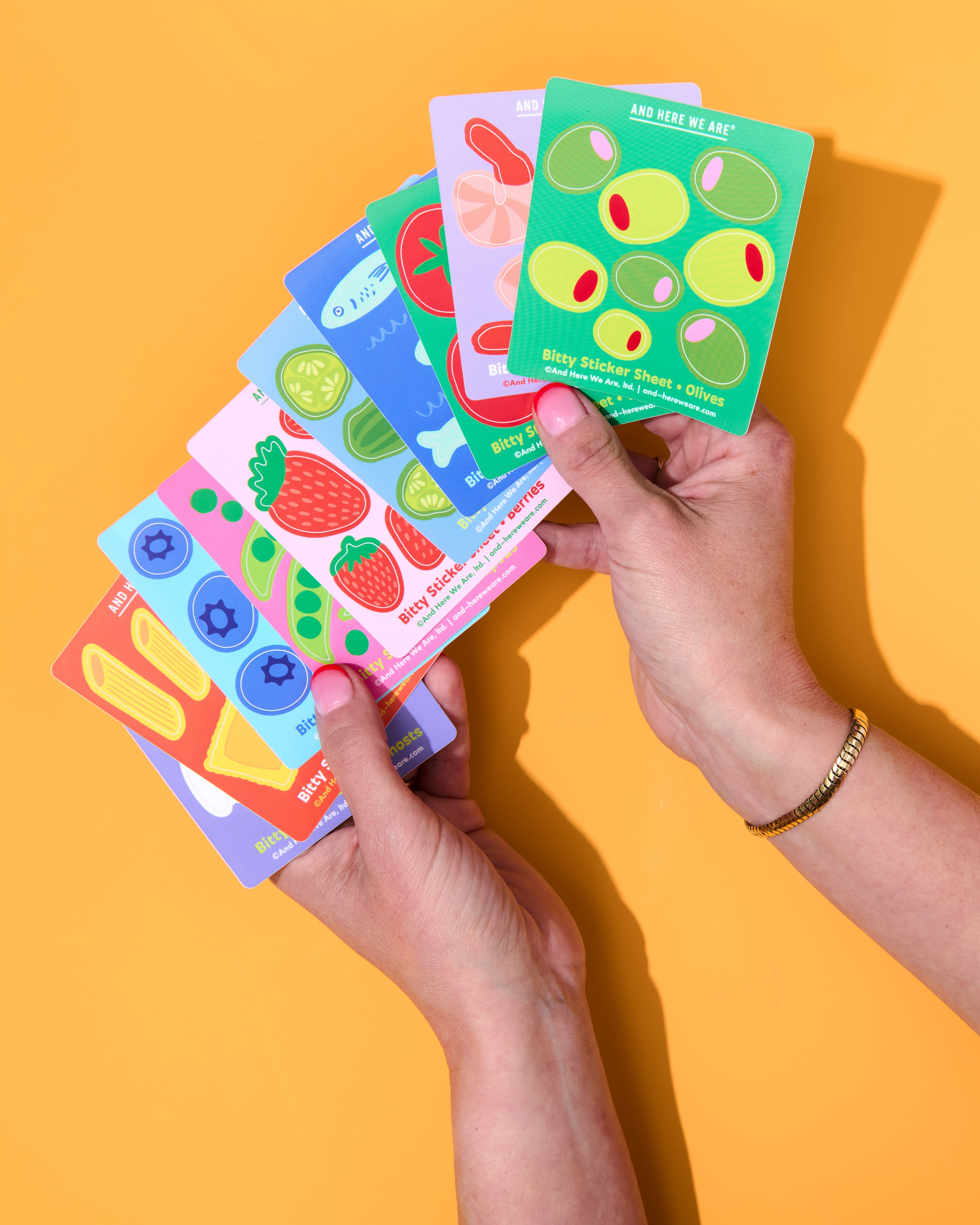 Stickers – And Here We Are