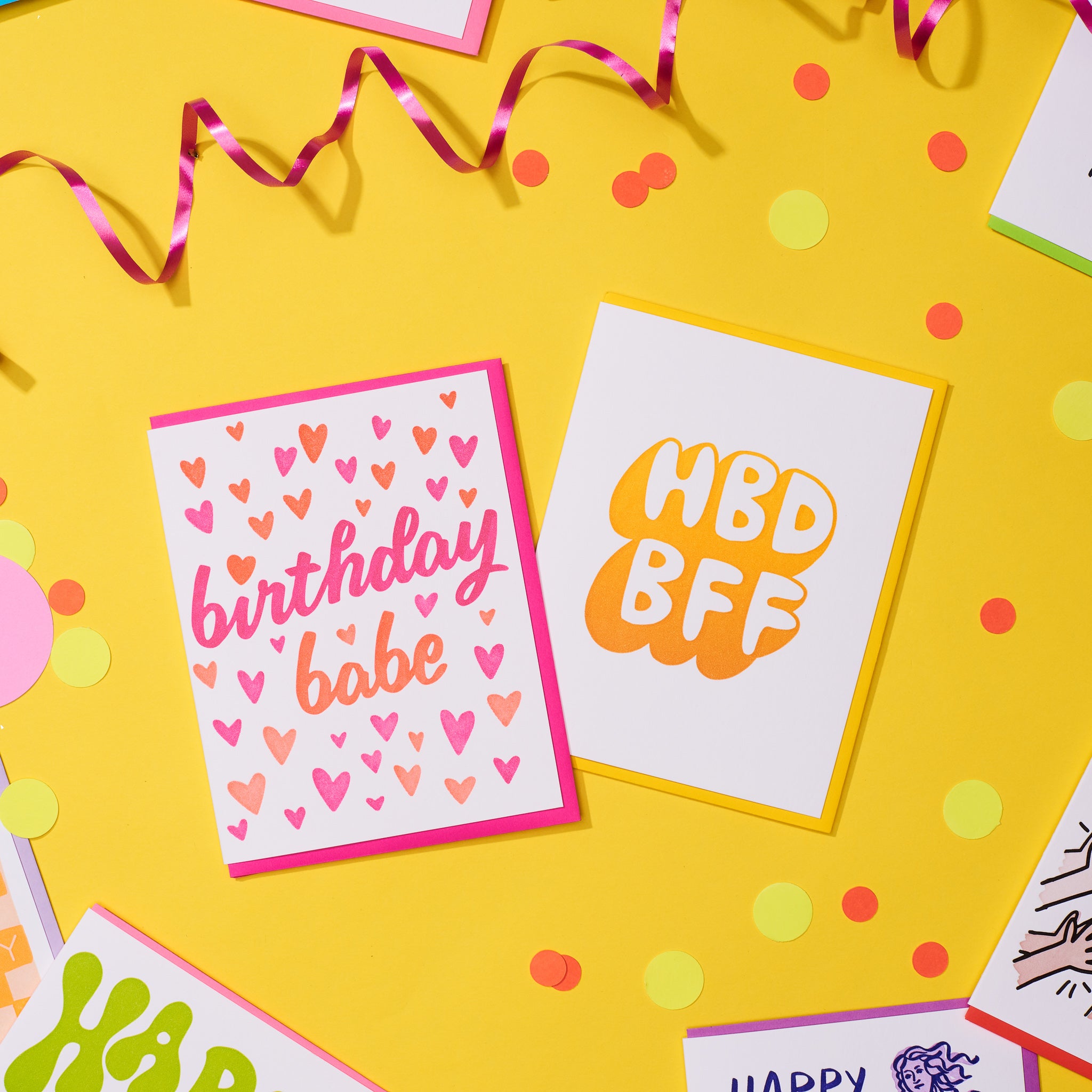 Birthday Cards – And Here We Are