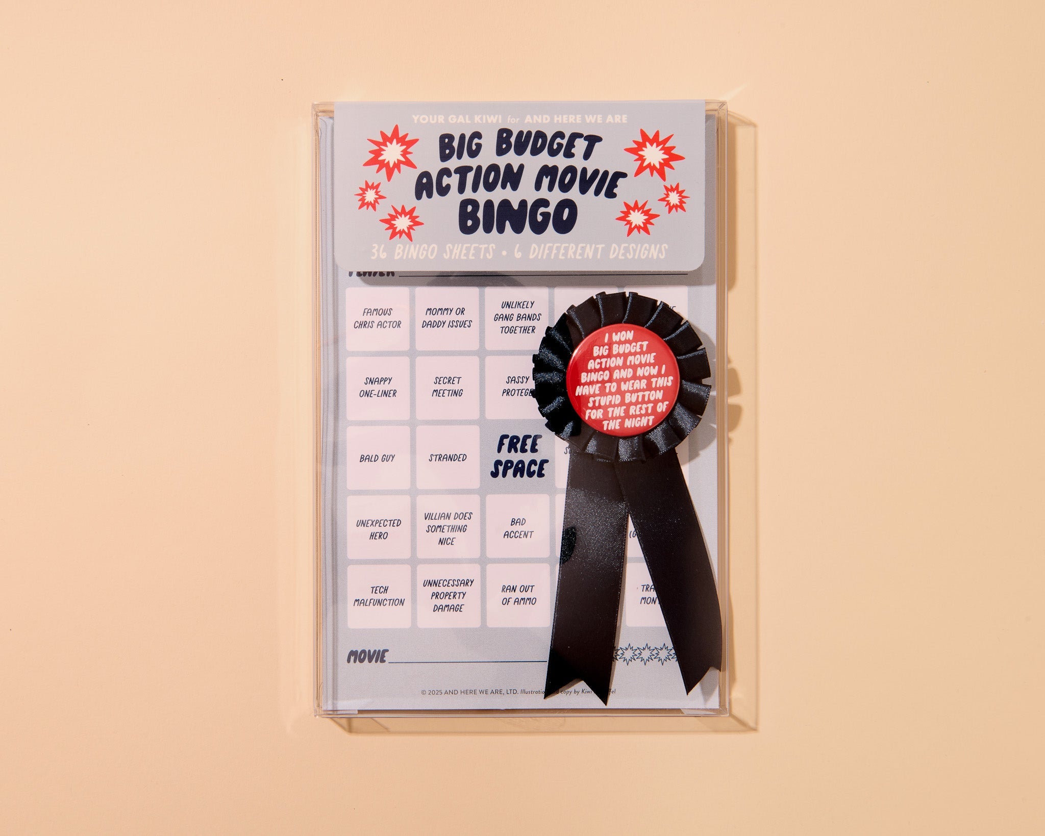 Cheesy Movie Bingo - Big Budget Action Movie (Summer Blockbuster) – And ...