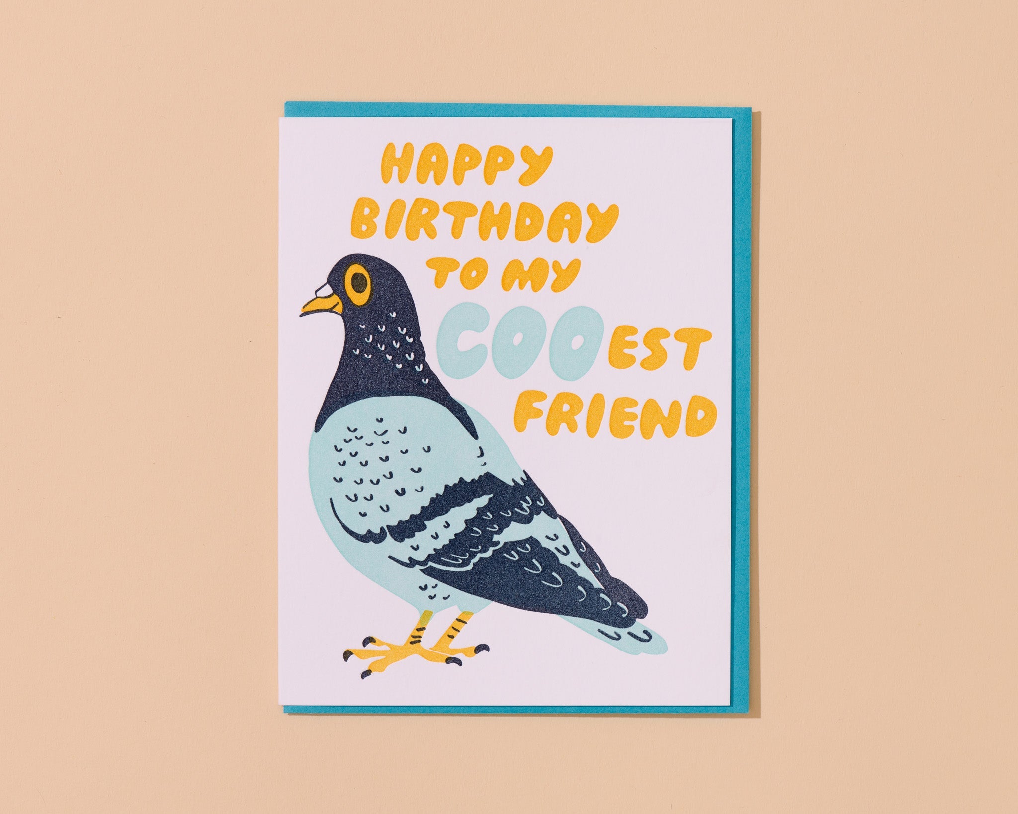 Coo Birthday Pigeon Card – And Here We Are