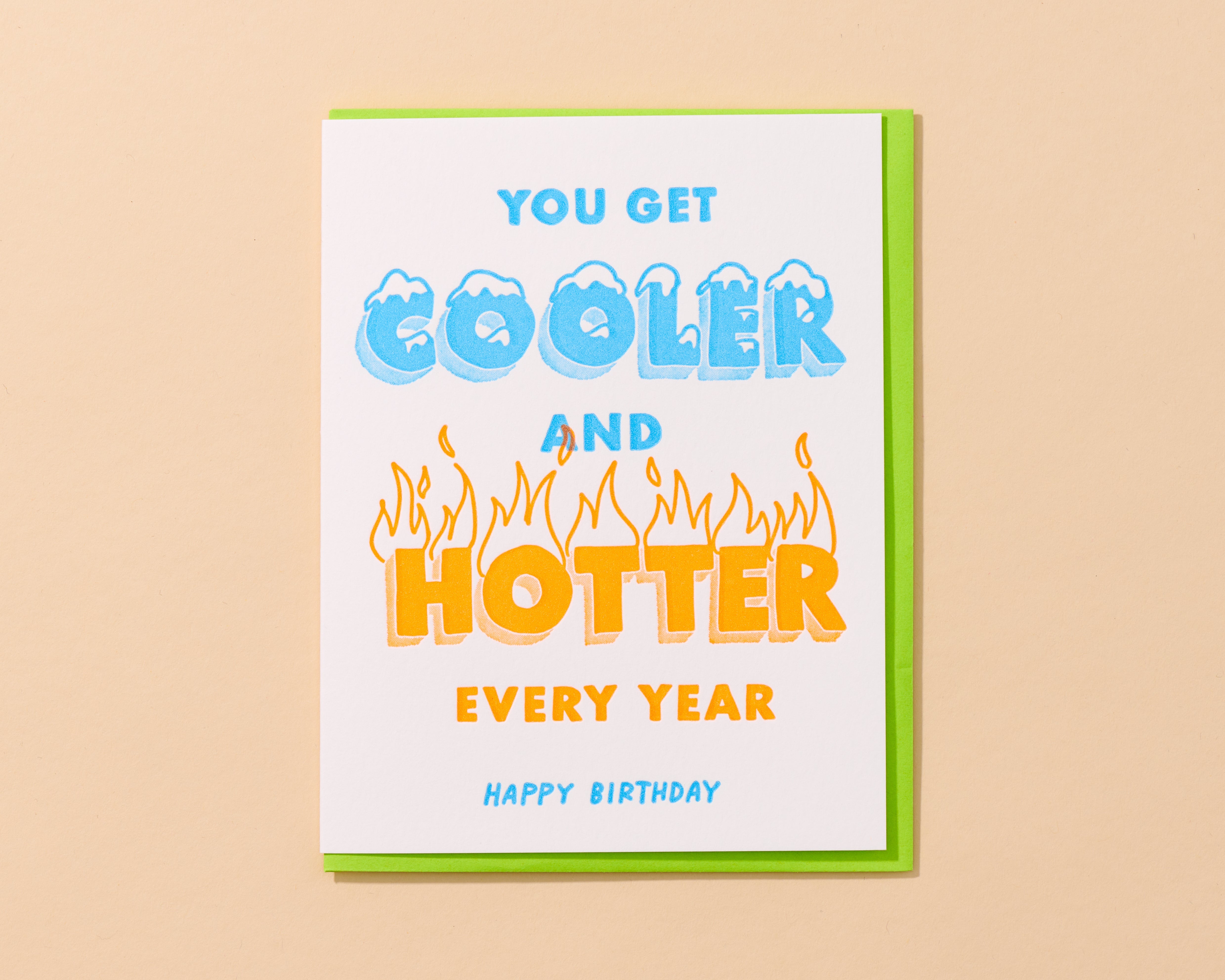 Cooler/Hotter Card – And Here We Are