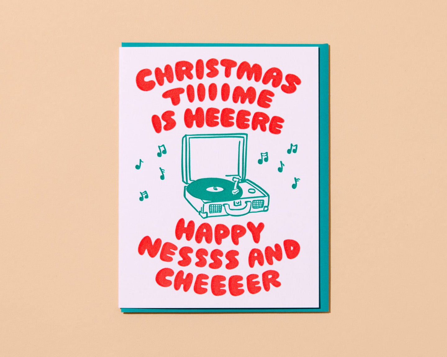 Christmas Time Card – And Here We Are