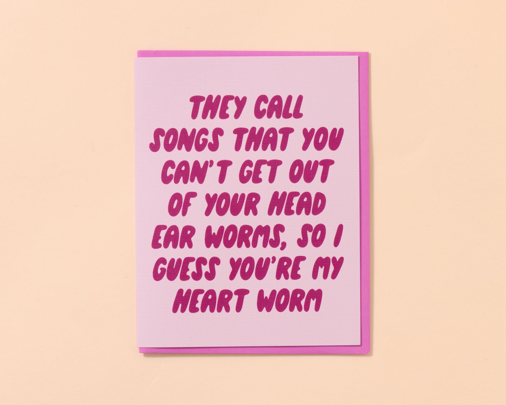 Heart Worm Card – And Here We Are