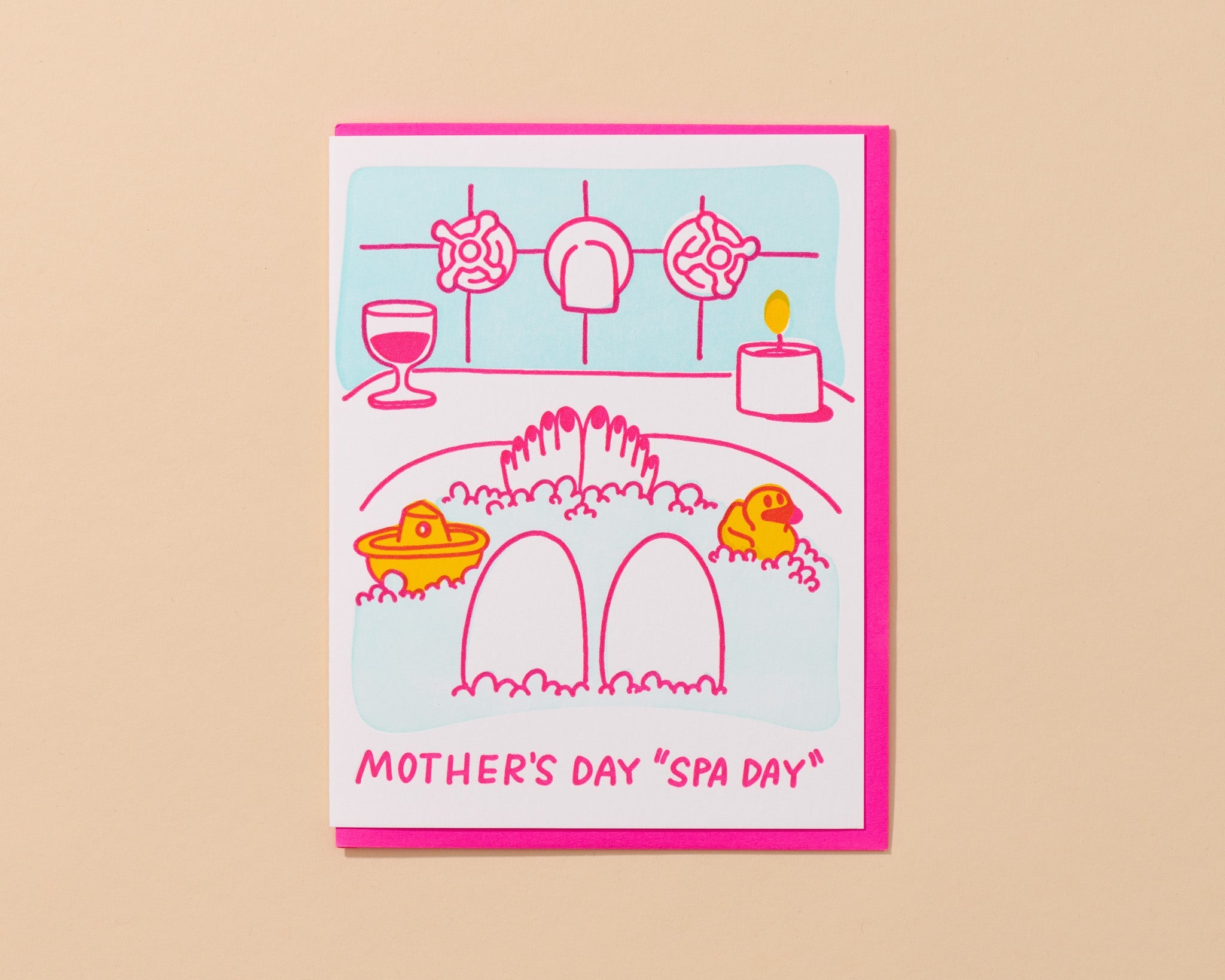 Mother's Day "Spa Day" Card – And Here We Are