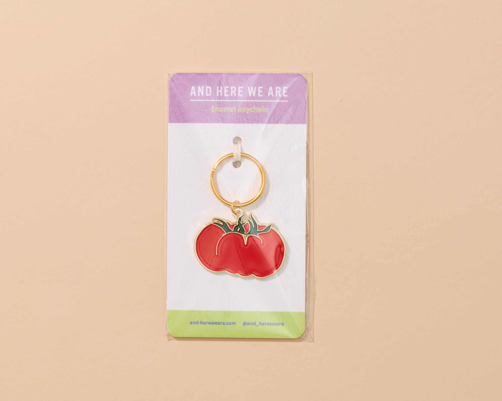 Tomato Keychain – And Here We Are