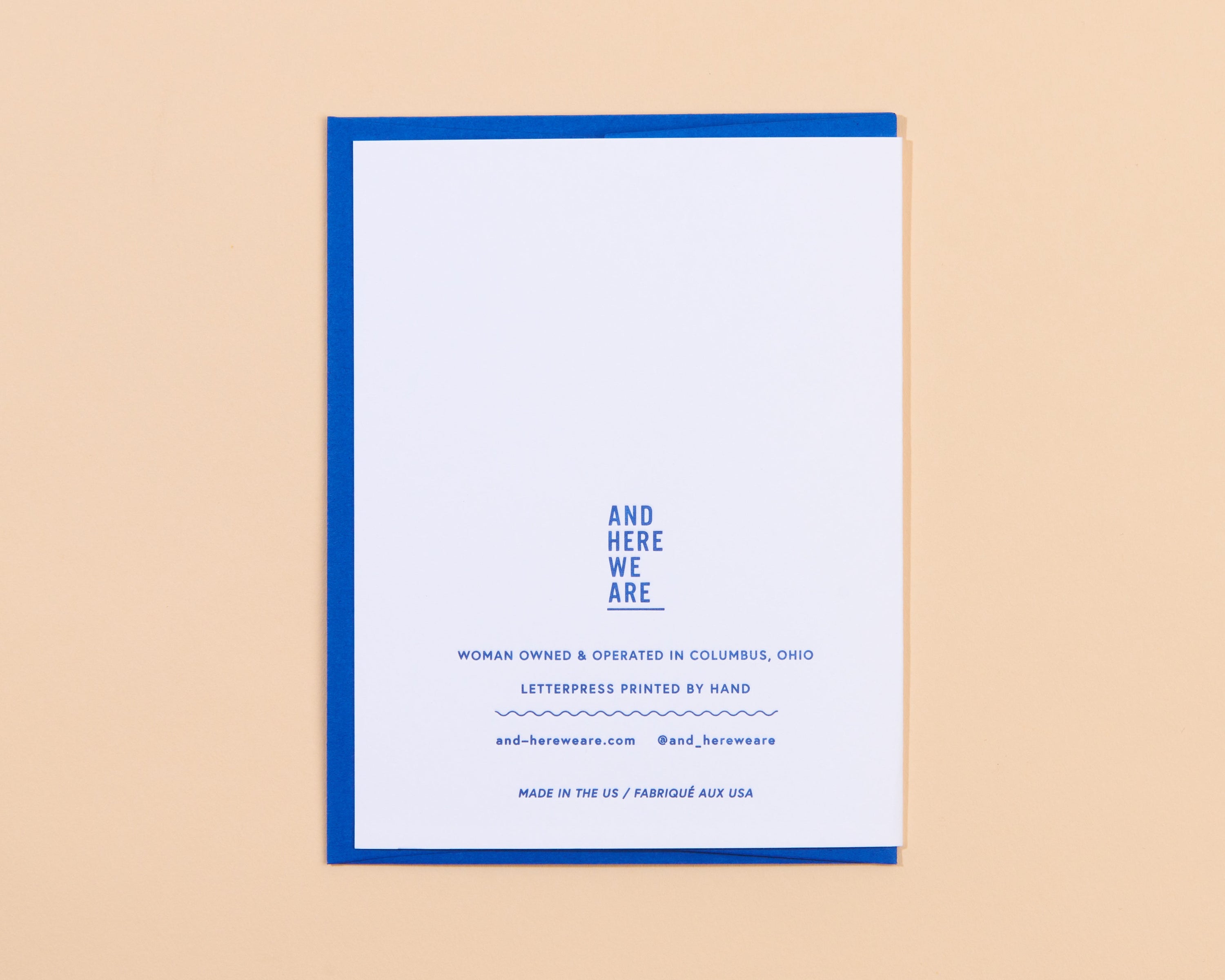 Chappy Chanukah Card – And Here We Are