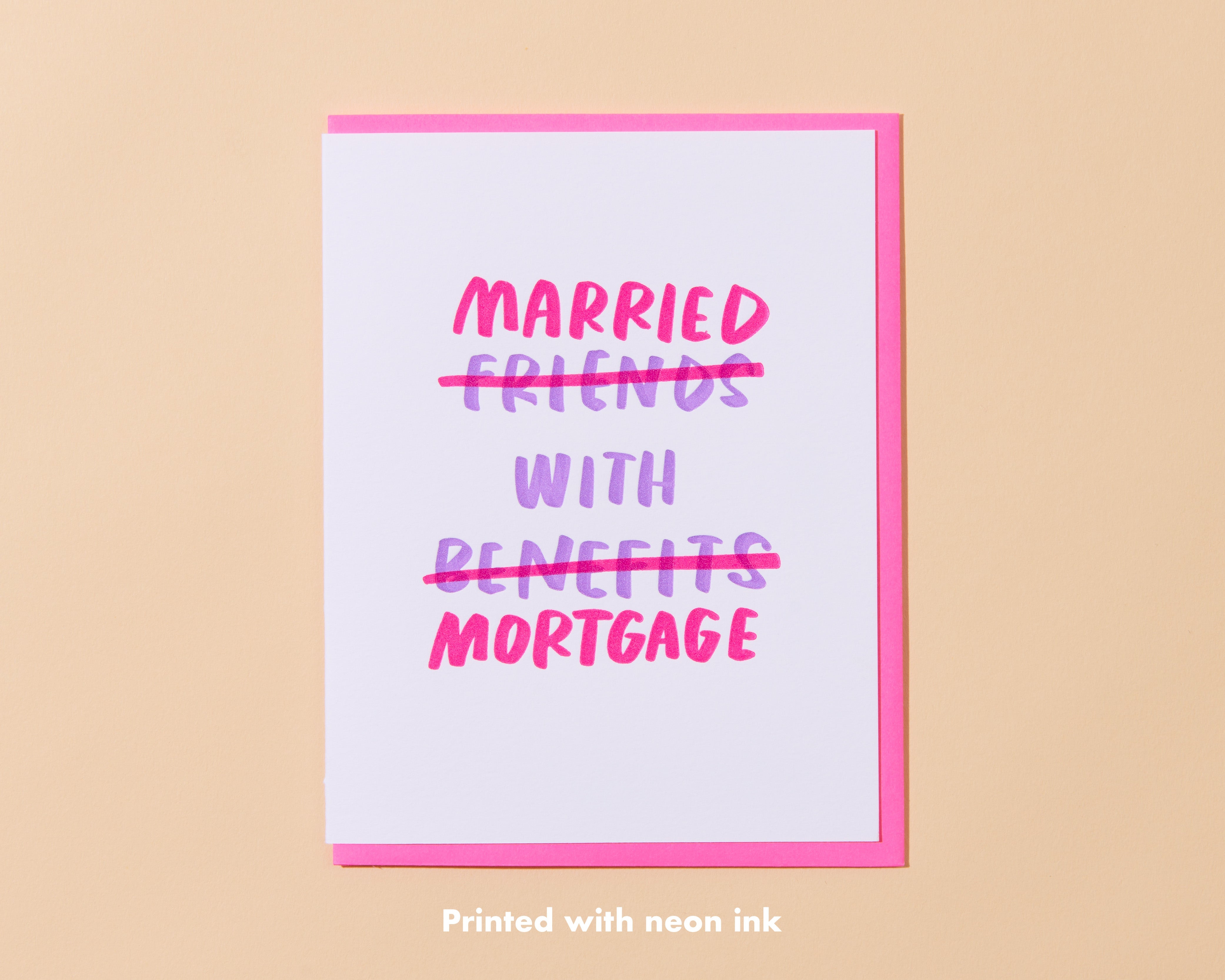 Married + Mortgage Card – And Here We Are