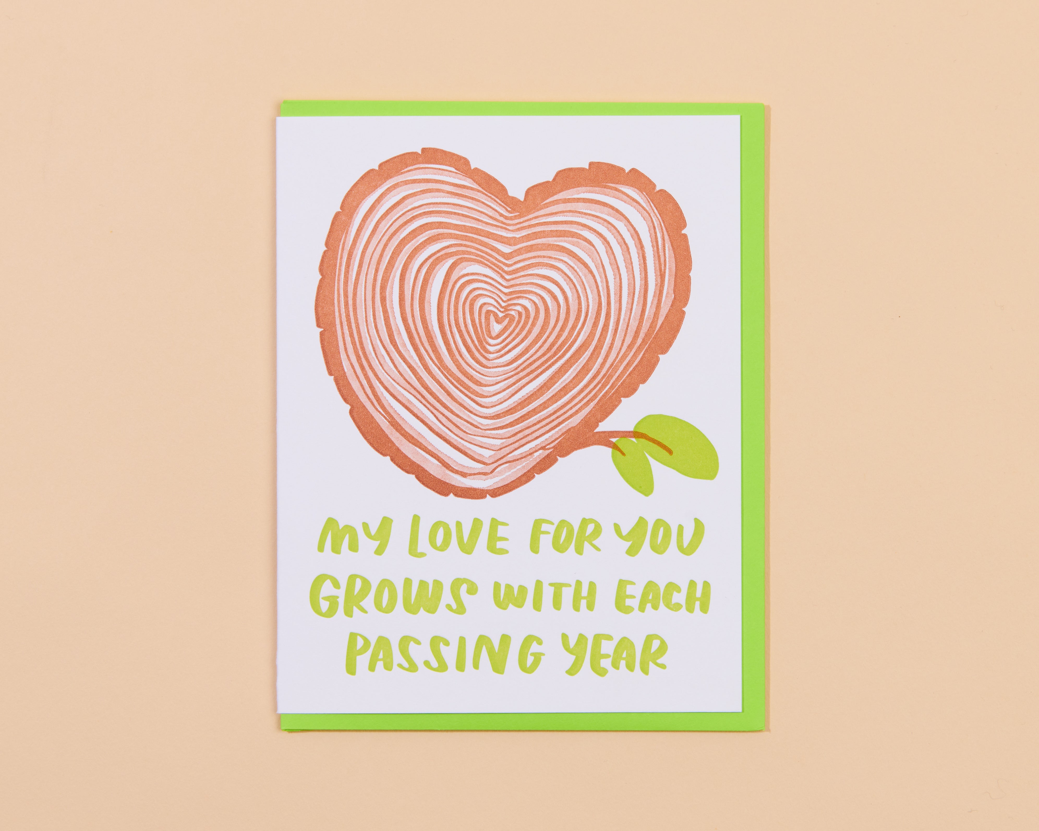 Tree Rings Card – And Here We Are